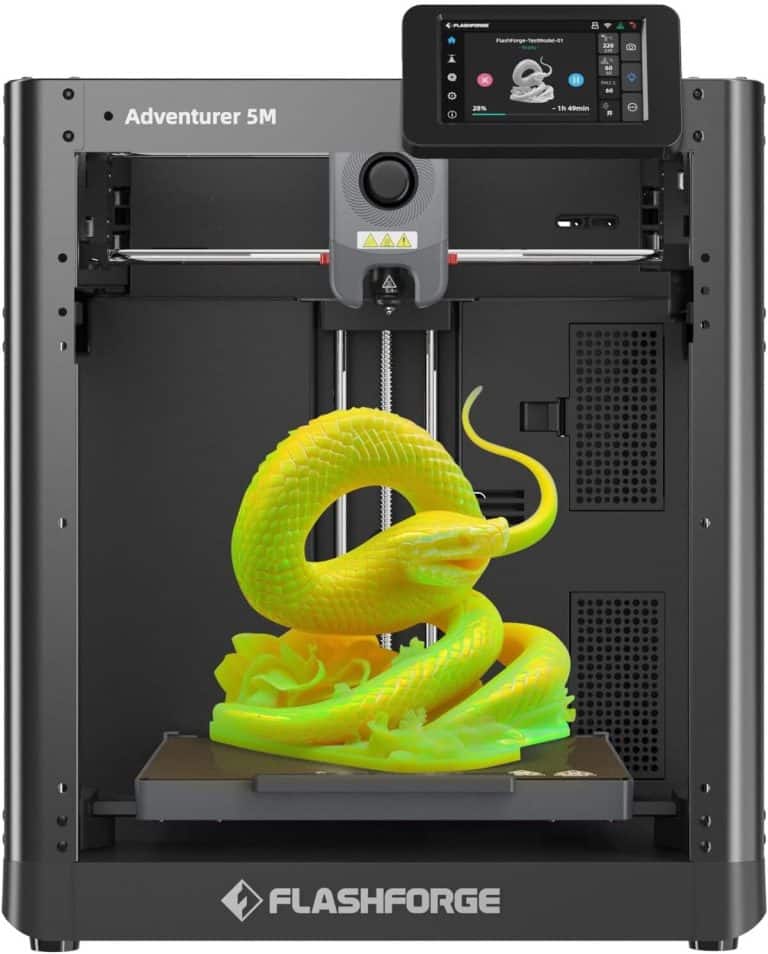 Test FLASHFORGE Adventurer 5M : impression 3D rapide et performante